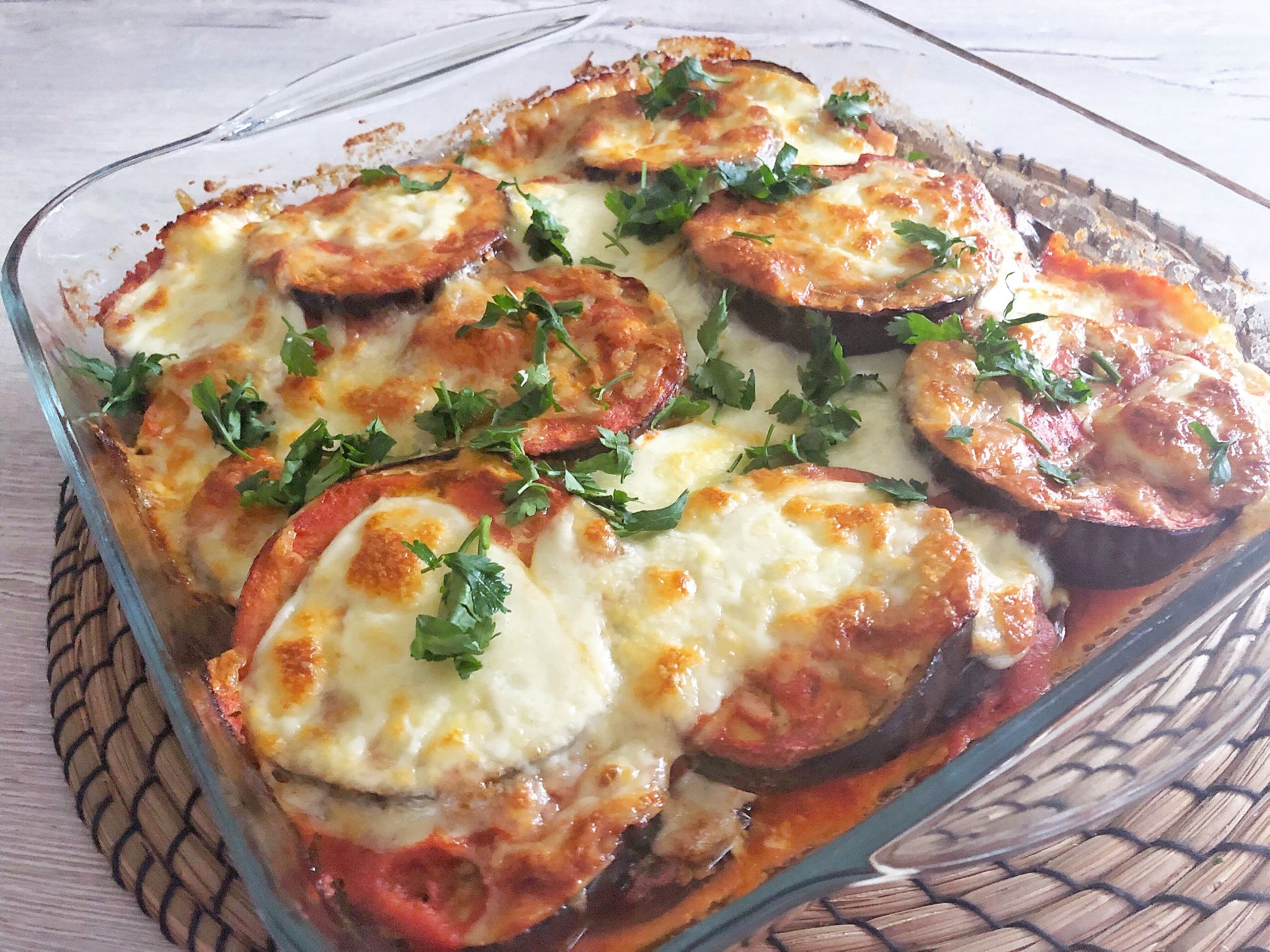 Soslu Patlican | Aubergine & Tomato Bake