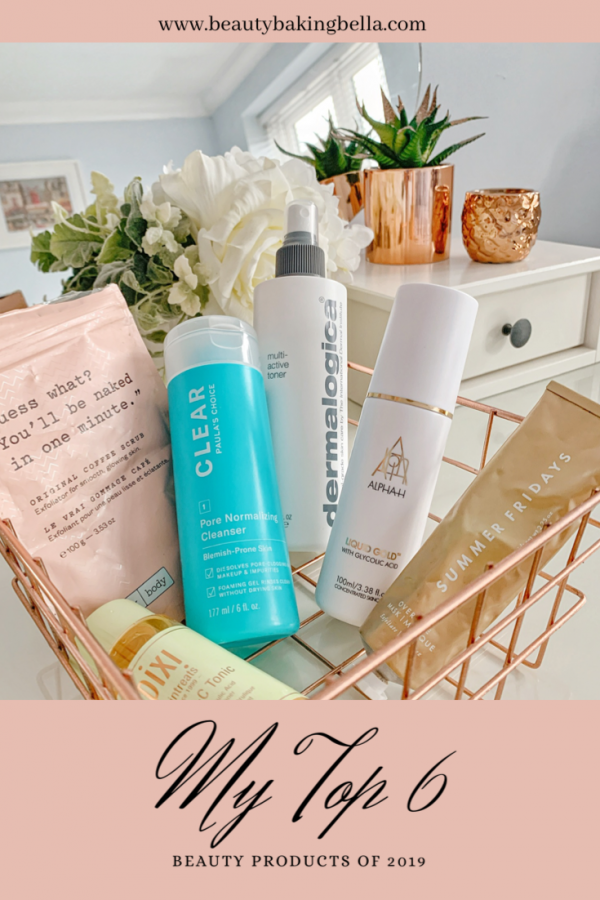 My Top 6 Beauty Products of 2019